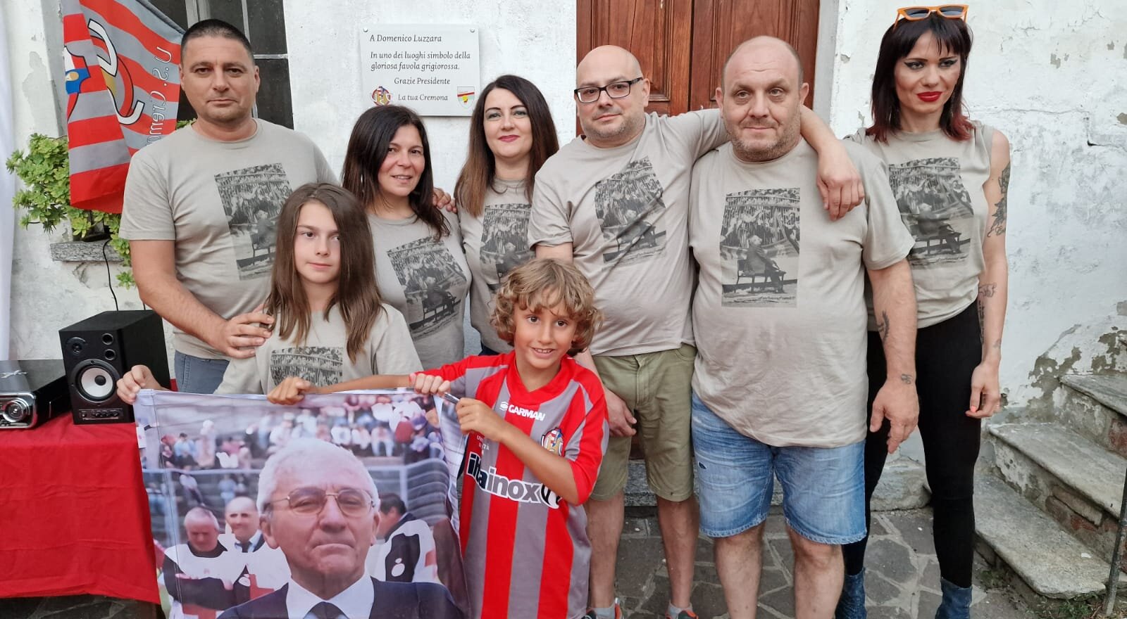 Il ricordo di Luzzara in un luogo simbolo della favola grigiorossa ...