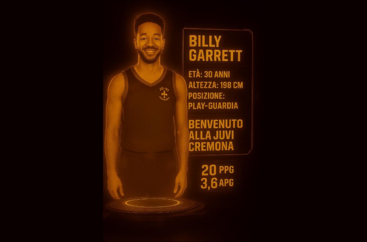 Confermato: Billy Garrett entra nel roster della Juvi Ferraroni ...