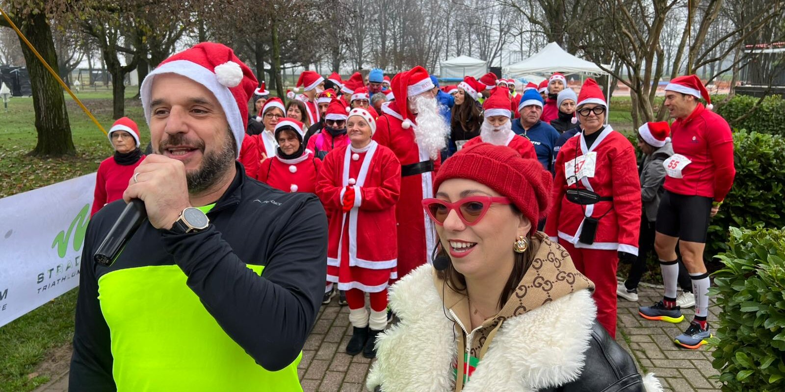 Christmas Run, grande spettacolo per la corsa dei Babbi Natale ...
